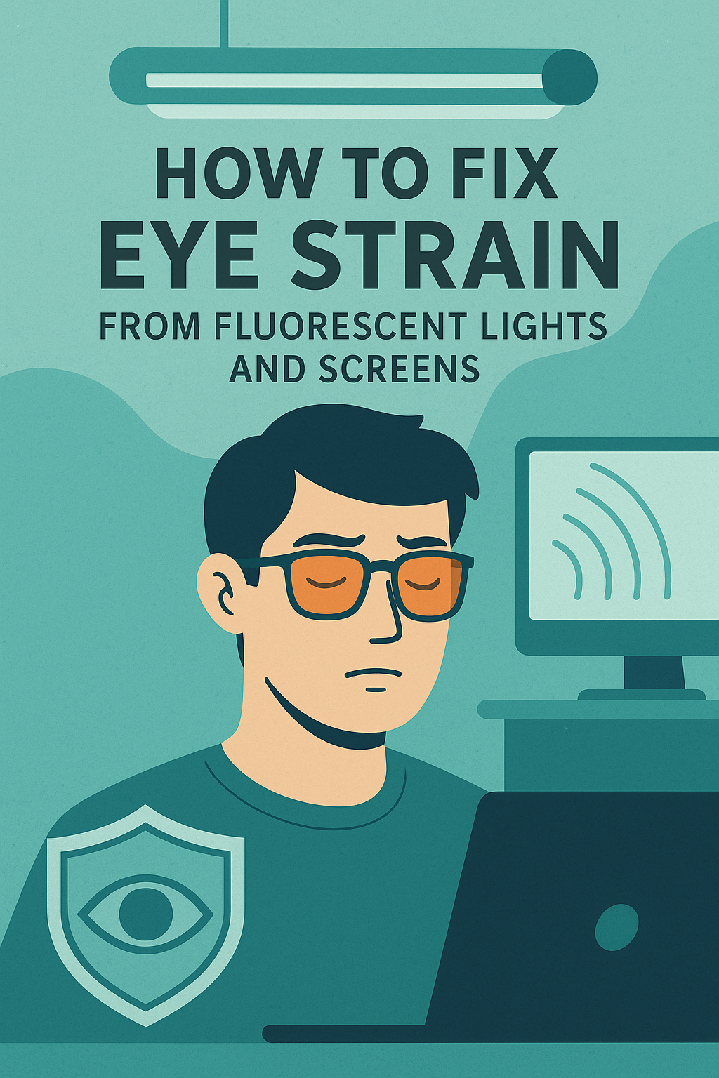 How to Fix Eye Strain from Fluorescent Lights & Screens