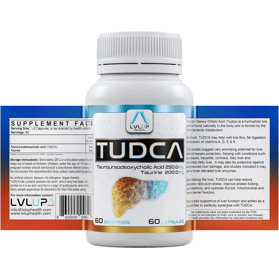 lvlup Health TUDCA: Benefits and Uses You Should Know